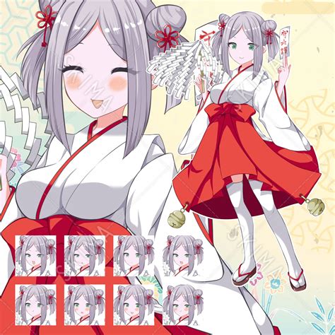 巫女装束の女の子 Skima（スキマ）