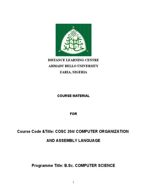 Cosc 204 Pdf Subtraction Inputoutput
