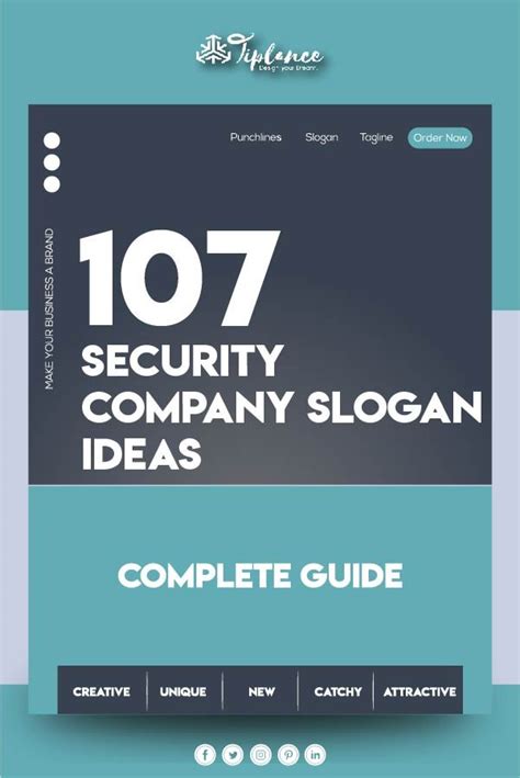 107 Gorgeous Security Company Slogans Samples And Ideas Tiplance