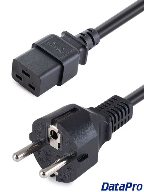 Power Cable Europe To C19 Datapro