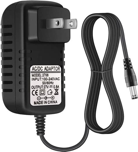 27v Charger For Sharper Image Massage Gun Power Adapter