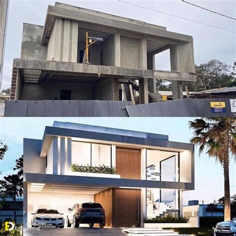 30 Amazing Before And After House Construction Engineering