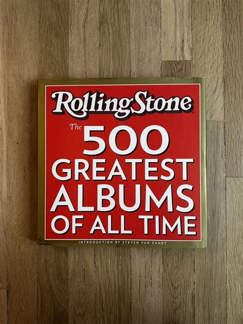 Rolling Stone 500 Greatest Albums Of All Time Hard Cover Book 2005 £