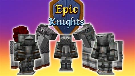Minecraft Epic Knights Mod Minecraft Mods Showcase 1 19 3 Youtube