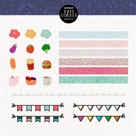 Instagram의 Hari님 오늘의 굿노트 스티커 프로크리에이트 굿노트 다꾸 손글씨 굿노트스티커 Procreate 맞팔선팔 맞팔 다이어리