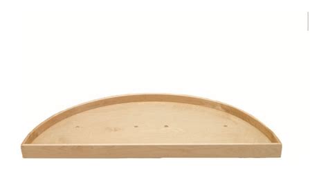 Rev A Shelf WLS Wood Classics Wood Shelf Half Moon