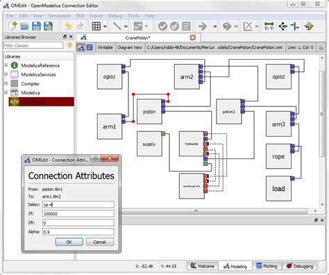 The Graphical User Interface Is Implemented In The Openmodelica Download Scientific Diagram