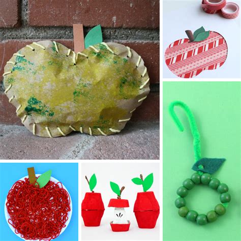 15 Apple Crafts For Preschoolers Fun A Day
