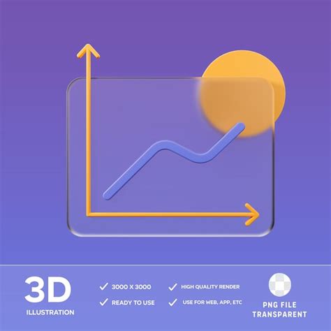 Premium Psd Psd Crypto Analysis 3d Illustration
