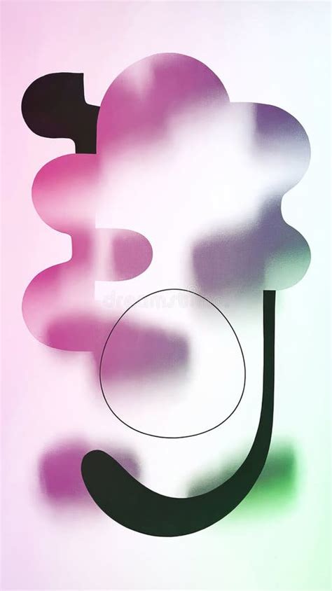 Abstract Fluid Shapes In Soft Gradient Colors Stock Illustration Illustration Of Minimalism