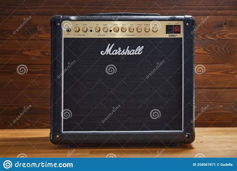 Marshall Guitar Amplifier Combo Editorial Photo