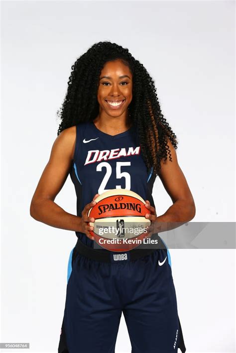 Monique Billings Of The Atlanta Dream Poses For A Head Shot At Wnba