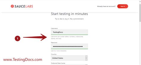 SauceLabs Cloud Testing TestingDocs