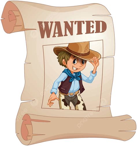 A Unique Document Featuring The Likeness Of A Fugitive Vector Template Download On Pngtree