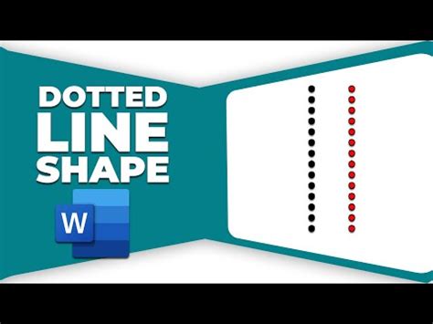 How To Insert Dotted Line Shape In Word The Graphic Home