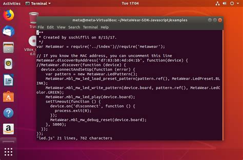 Javascript Apis Mbientlab