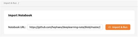 Import And Run Notebooks And Web Based Git Repositories — Backendai