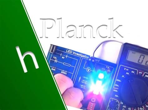 A Level Physics Practical Finding The Value Of Plancks Constant Youtube A Level Physics