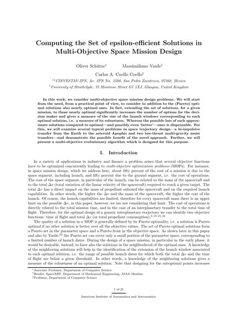 pdf computing the set of epsilon efficient solutions in
