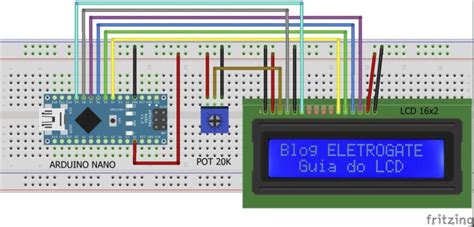 Guia Completo Do Display Lcd Arduino Blog Eletrogate