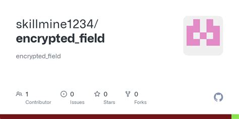 github skillmine1234 encrypted field encrypted field