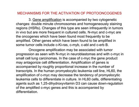 Oncogenesis Is Due To Uncontrolled Cell Growth Ppt