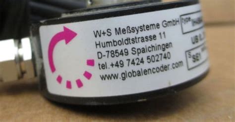 Industrial Global Encoder Type Ih490 080zr33 00125