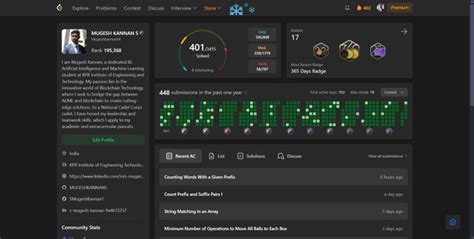 leetcode codingjourney milestoneachievement consistencyiskey leetcode… s mugesh kannan