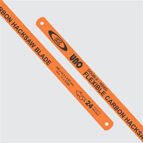 Double Sided Carbon Hacksaw Blade 24x24 Tpi Jk Maini Precision