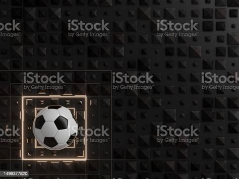 축구 공 3d 개체입니다 3d 그림입니다 그래픽 배경 요소입니다 스포츠 추상적인 배경 3차원 형태에 대한 스톡 사진 및 기타 이미지 Istock
