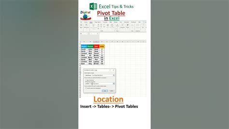 Pivot Table Excel 💪 Excel Exceltricks Exceltips Exceltipsandtricks Exceltipstricks Youtube