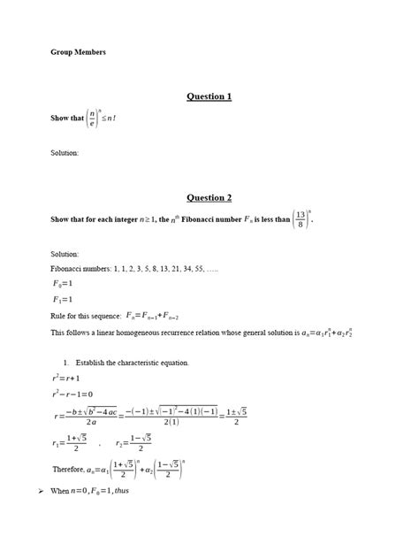 Discrete Mathematics Group Presentation 4 Pdf