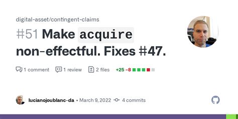 Make `acquire` Non Effectful Fixes 47 By Lucianojoublanc Da · Pull Request 51 · Digital