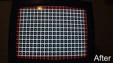i adjusted my crt s geometry today i moved the screen to the right and