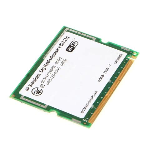 54 Mbps 24 Ghz 80211bg 미니 Pci 무선 Wifi 카드 Hpdelltoshibaacerasus용