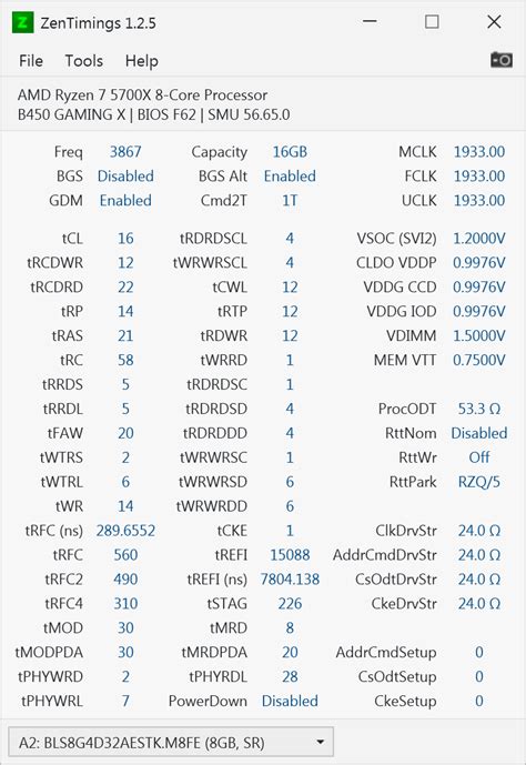 [ddr4][micron Rev E][single Rank] What Do You Guys Think Of The Timings