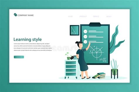 插图矢量学习样式概念登录页 向量例证 插画 包括有 人力 选件类 通信 信息 网际空间 路线 194716193