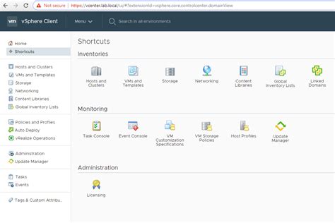 Migrating Vmware Vcenter Server From Windows To Vcsa 67