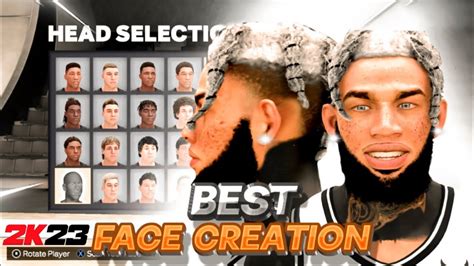 Best Drippy Face Creation In Nba2k23 Currentnextgen🔥 Youtube