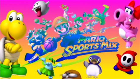 Mario Sports Mix Deluxe Release Youtube