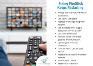 Ways On How To Fix FireStick Keeps Restarting And Reboot Loop HomePlusTechnology