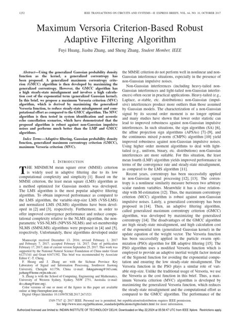 Maximum Versoria Criterion Based Robust Adaptive Filtering Algorithm
