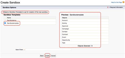 How To Create Salesforce Sandbox