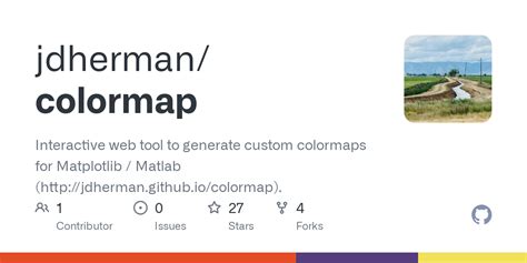 Github Jdhermancolormap Interactive Web Tool To Generate Custom Colormaps For Matplotlib
