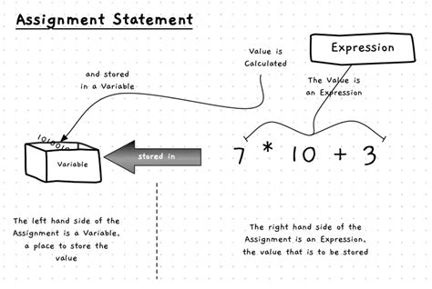 Assignment Statement Field Guide