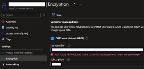 Update Azdatabricksworkspace Doesn T Work As Expected While Enabling Encryption Issue