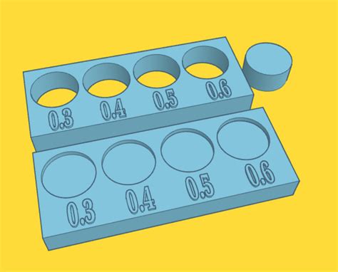 Tolerance Test By Migu Download Free Stl Model