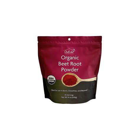Nutri Hut Certified Organic Beet Root Powder 16 Oz