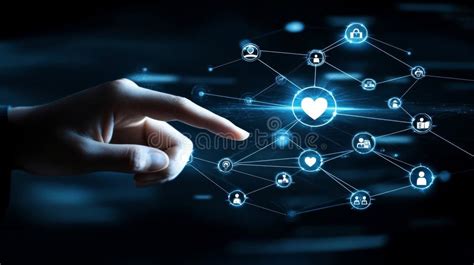 On A Digital Interface A Hand Chooses A Figure Icon Displaying