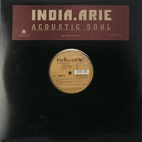 Indiaarie Acoustic Soul Vinyl Records Lp Cd On Cdandlp